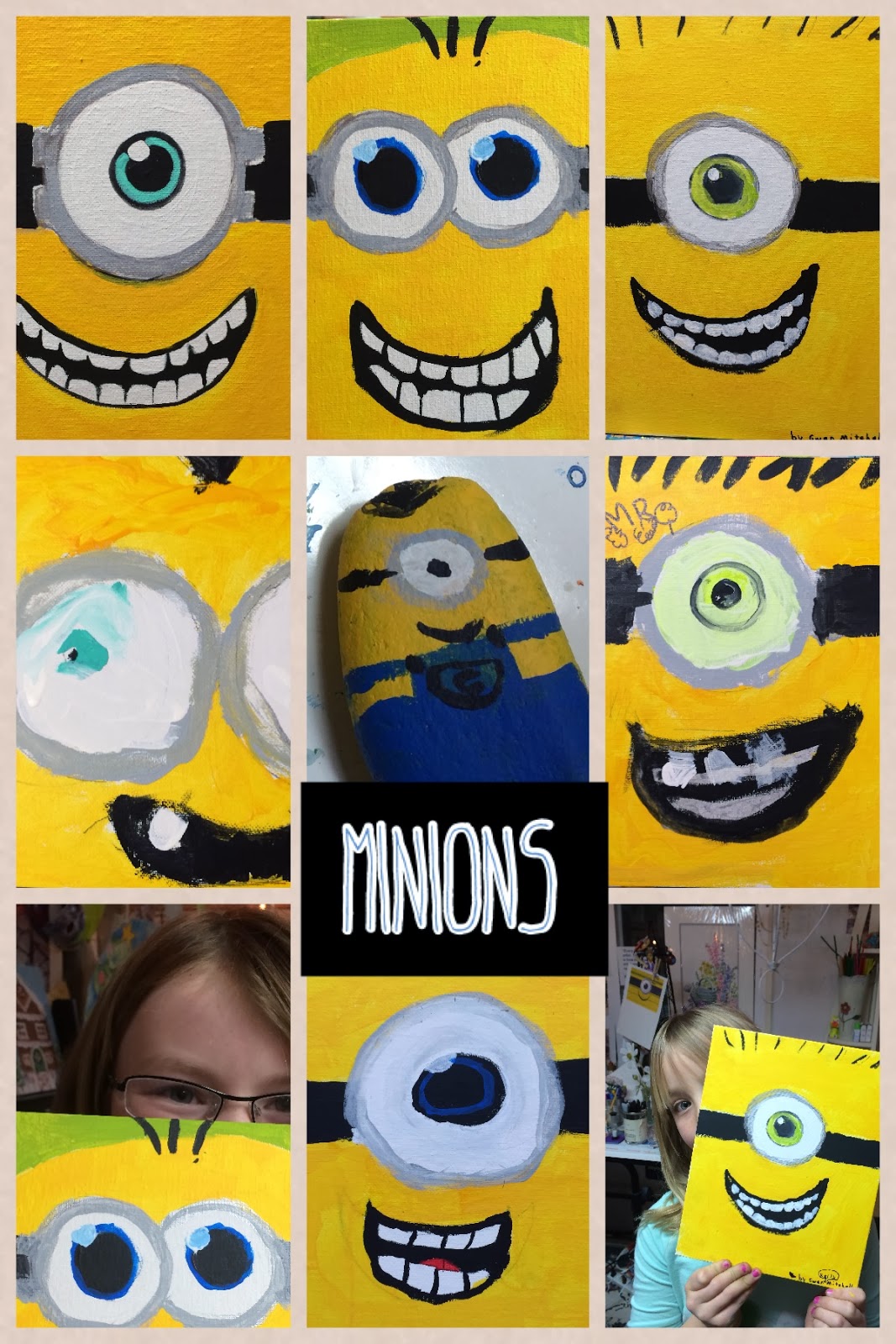 Artfully Me: Minion Art Projects
